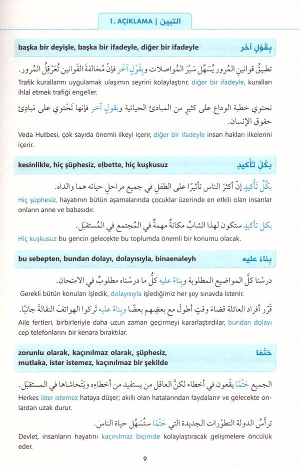 Arapçada Edatlar ve Bağlaçlar - Akdem Yayınları